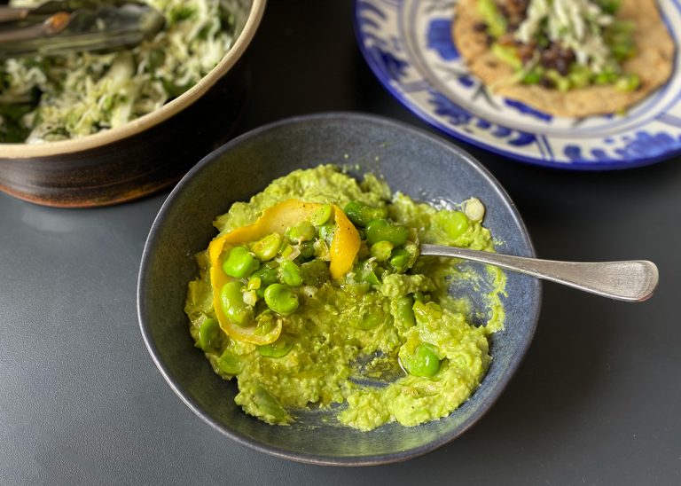Avocado and Broad Bean Mash - CERES Fair Food