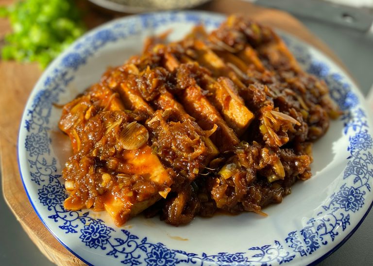 Braised Tofu with Pear – Dubu Jorim - CERES Fair Food